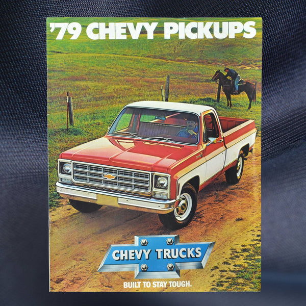 1979 Chevy Trucks Dealer Brochure - Classic Square Body Ad – Vintage ...