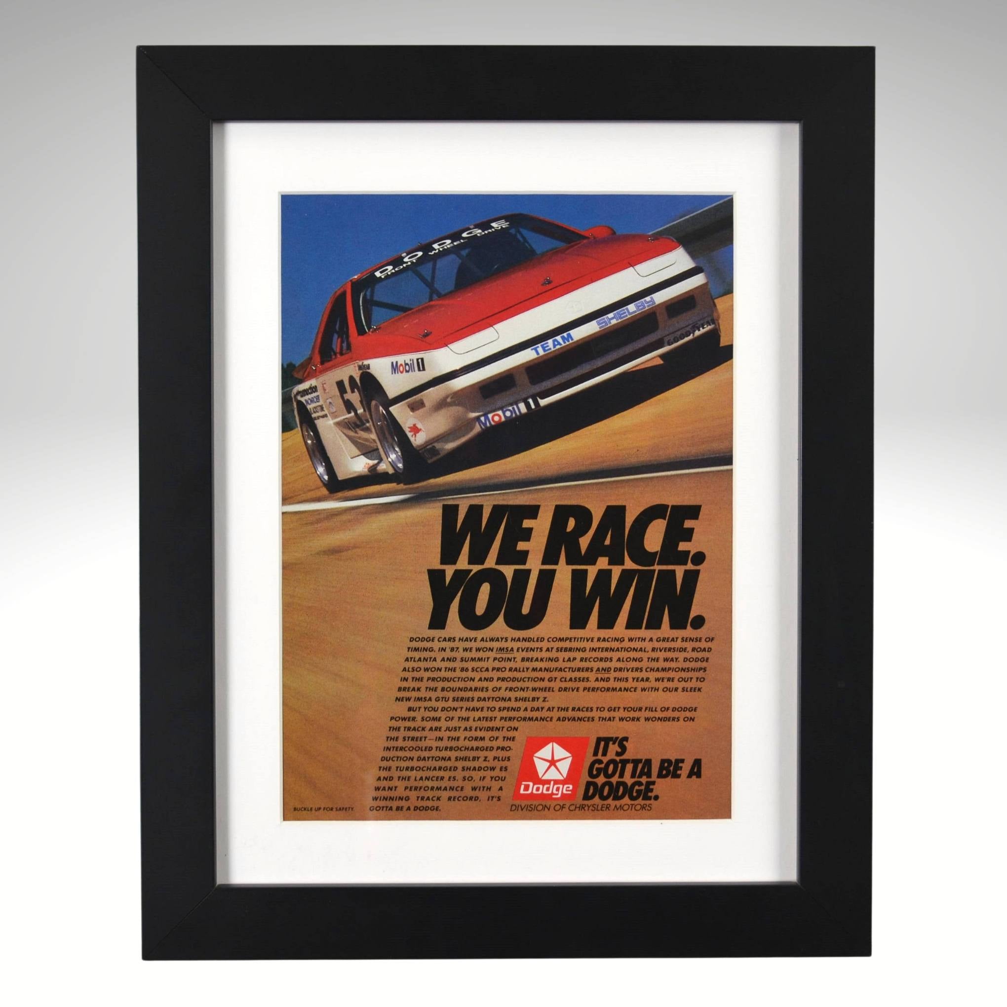Mopar Wall Art & Vintage Ads– Dodge, Plymouth & Chrysler – Vintage Art ...