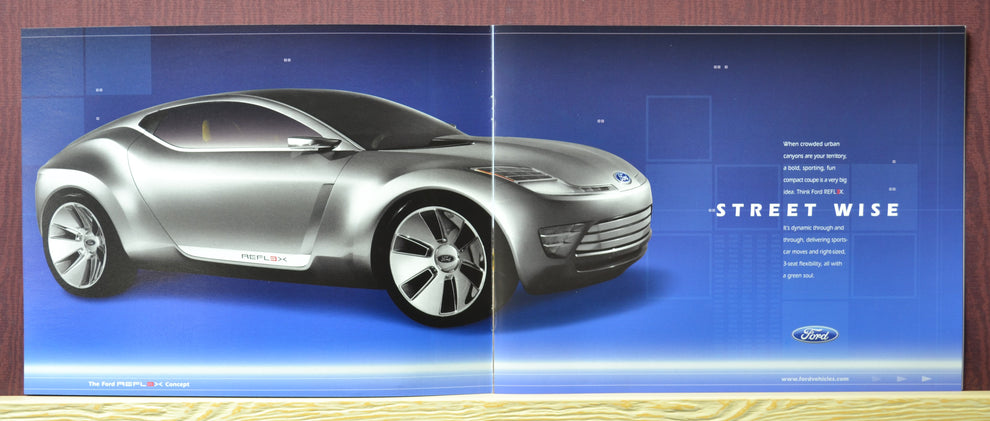 2006 Ford Concept Car Brochure – Reflex, Super Chief, Shelby GT500 ...