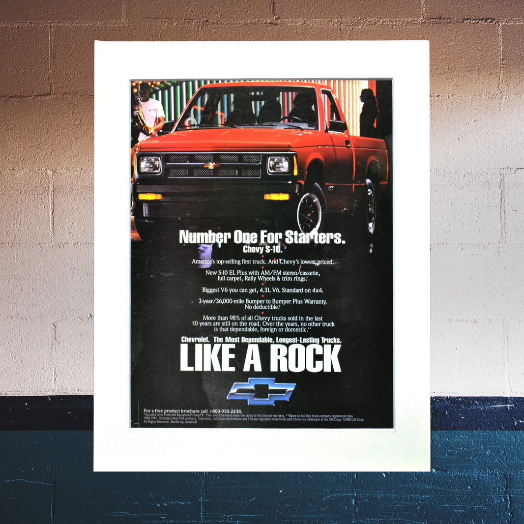 Chevrolet Truck Vintage Ads & Wall Art | Vintage Art Garage