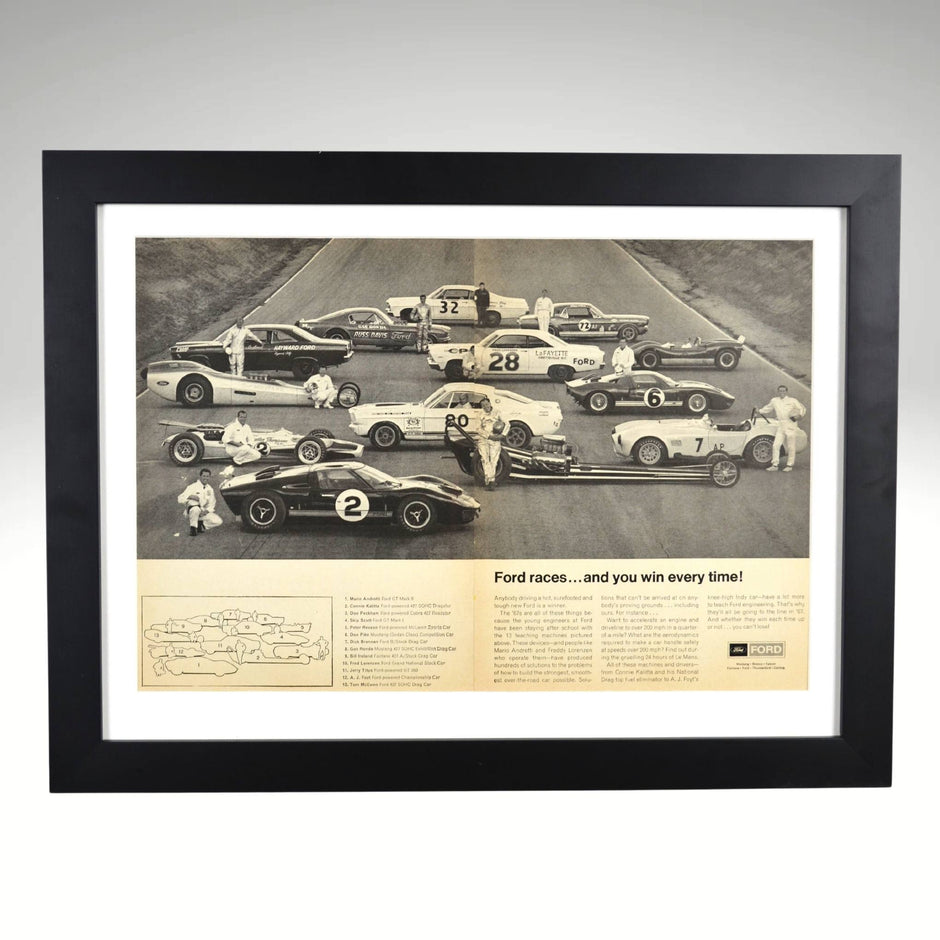 Vintage Car Ads, Dealer Brochures & Retro Car Posters