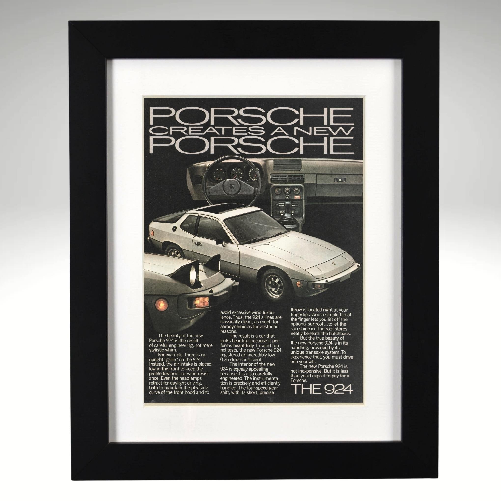 Porsche Vintage Automotive Ads & Wall Art – Vintage Art Garage
