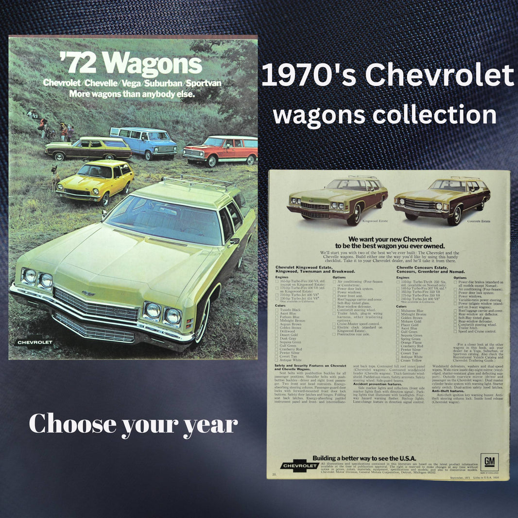 Chevrolet Truck Vintage Ads & Wall Art | Classic Dealer Brochures ...